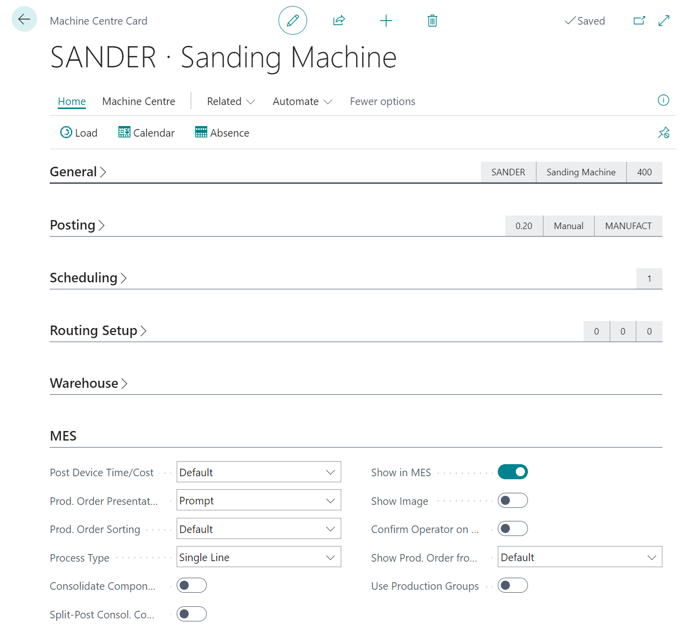 Clever Dynamics - Machine Centres